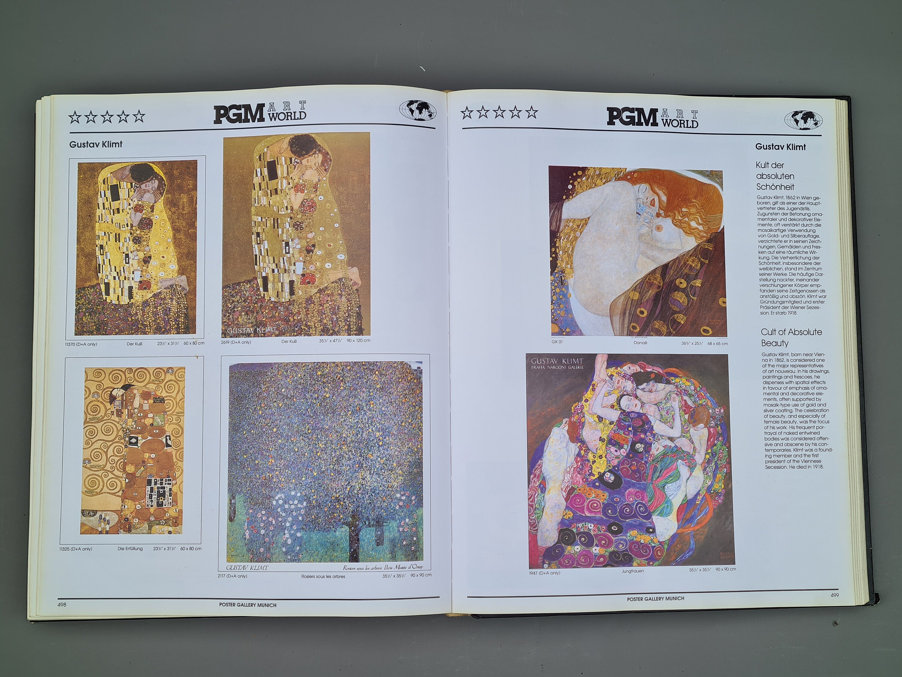 Vintage Art Book pgm ART World 1993 Color Print on Quality Paper - Etsy