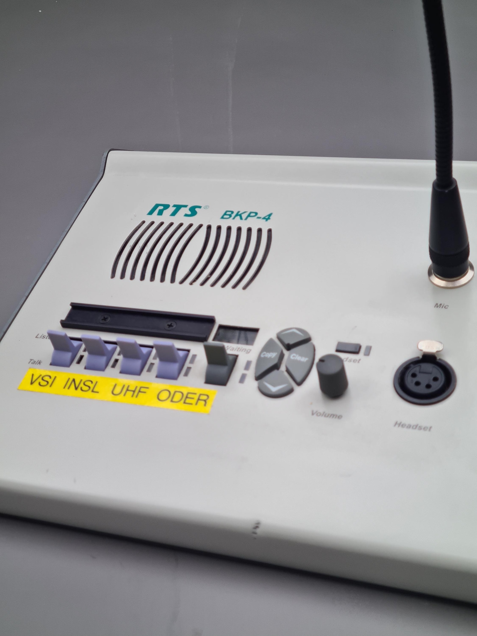 Telex Communications RTS BKP-4 Intercom Base Station – Made in USA ...