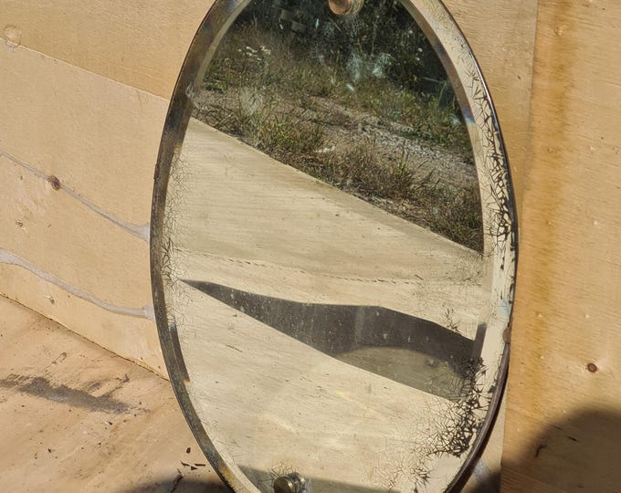 Decorative Oval Mirror 40 X 30 Cm – Elegant Home Decoration, Retro ...