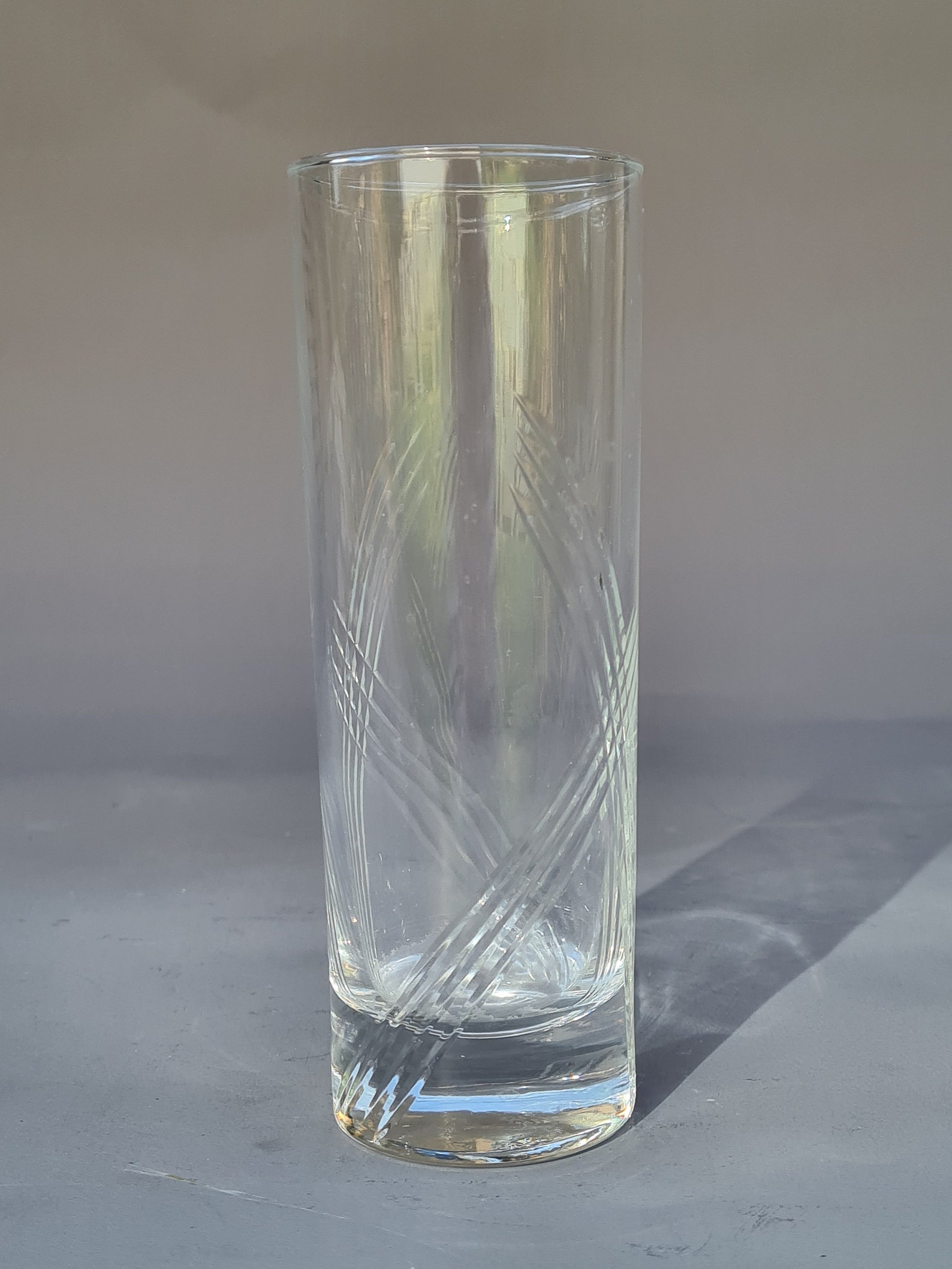 Set of 4 Glass Tumblers - 6cm Diameter, 2dl Volume - Etsy