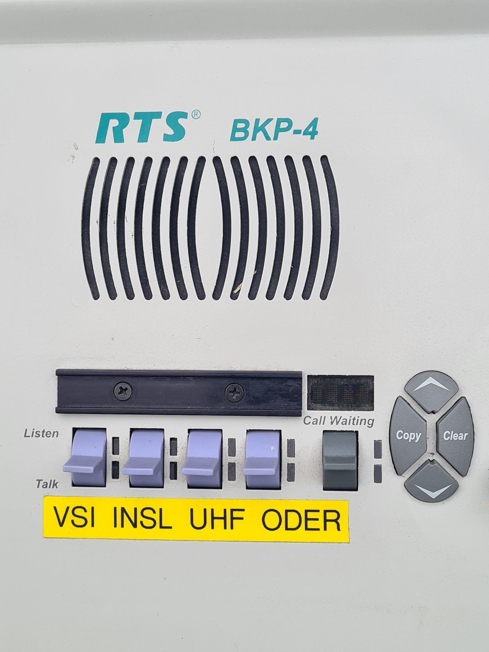 Telex Communications RTS BKP-4 Intercom Base Station – Made in USA ...