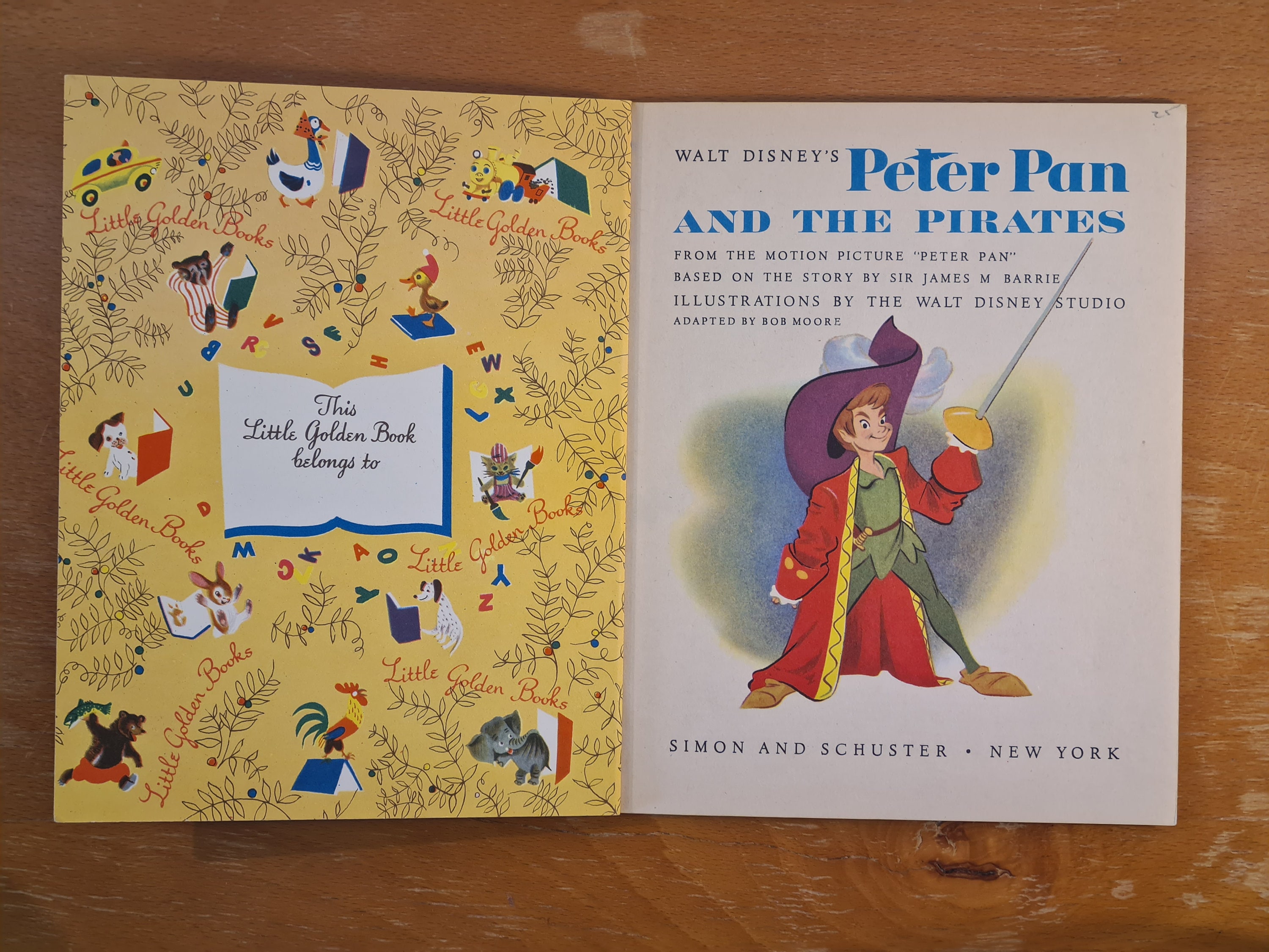Walt Disney's Peter Pan and the Pirates 1952 - Adventure in Neverland ...