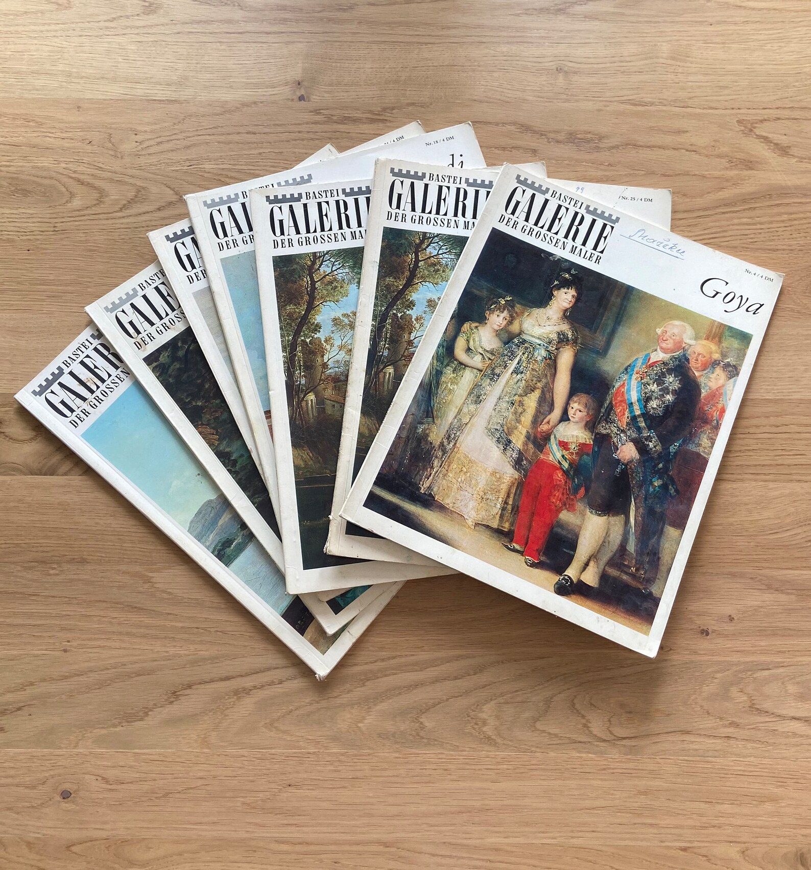 Vintage German Art Magazines - 'bastei GALERIE Der Großen Maler' (1970 ...