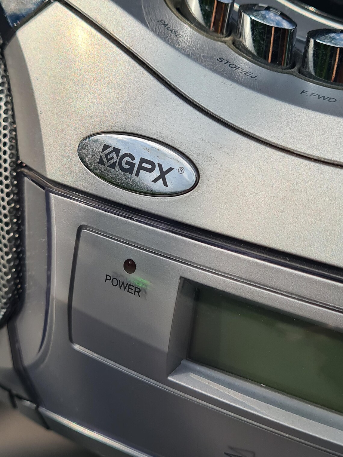 GPX Vintage Cassette & CD Player Light Silver, 90s Y2K Aesthetic, Fully Functional, Very Well ...