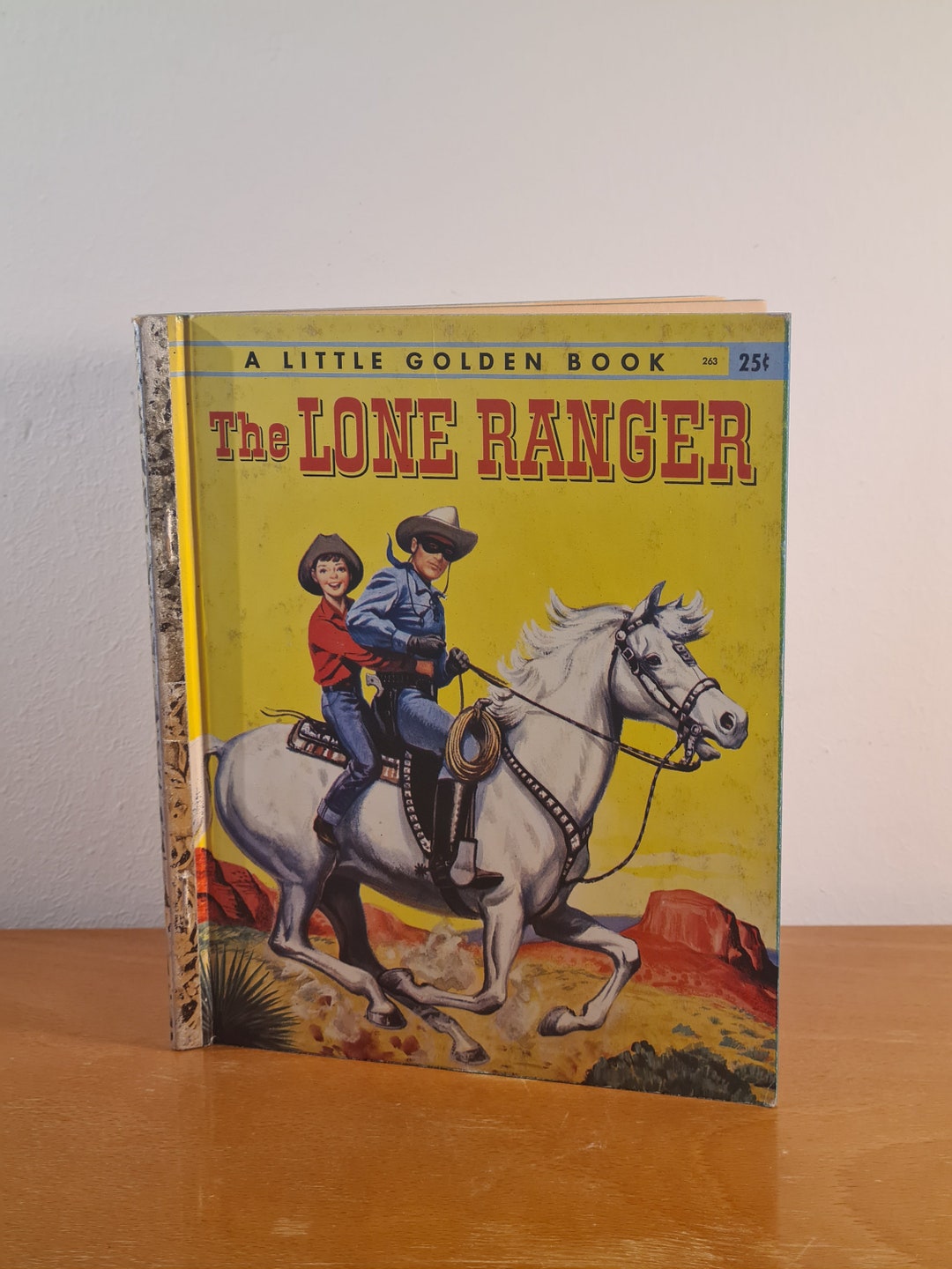 The Lone Ranger: 1956 Wild West Illustrated Children's Book - Etsy