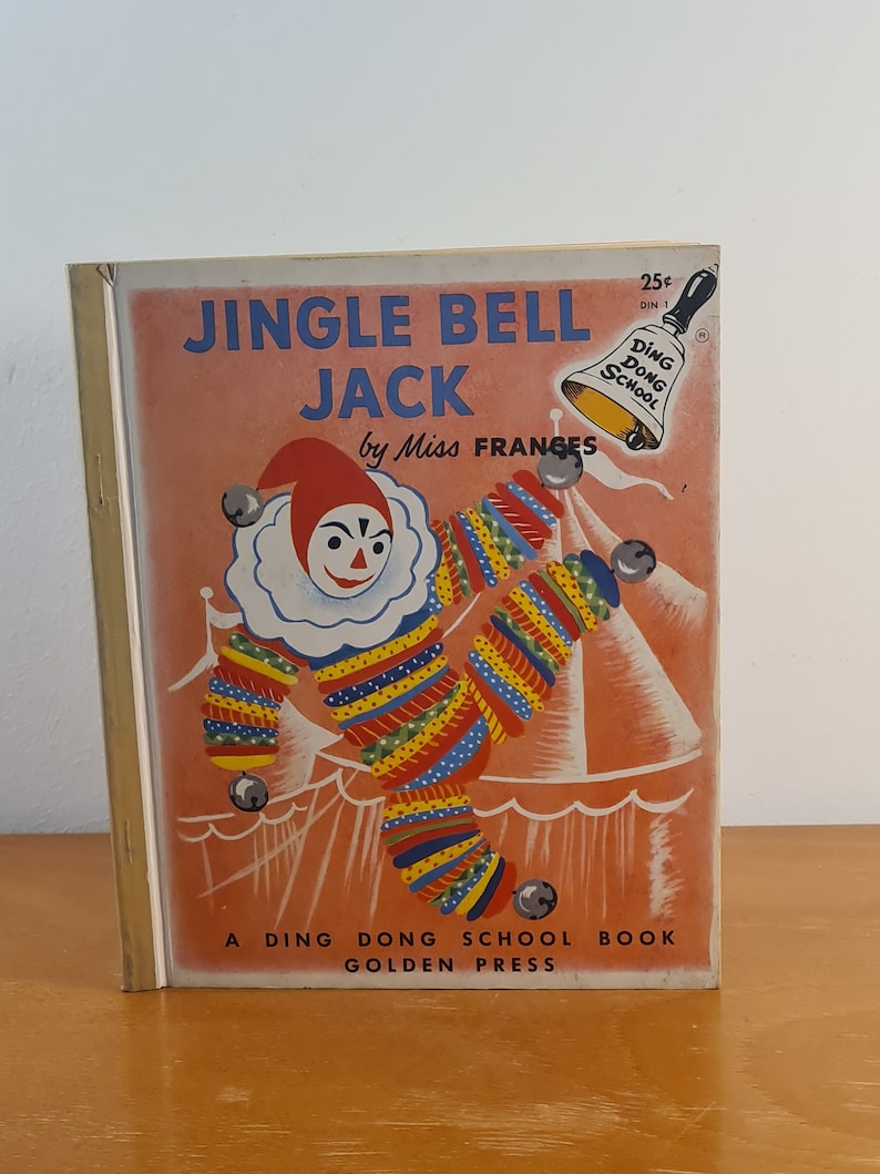 Jingle Bell Jack Miss Frances' Tale From the 1950s With a Colorful Clownlike Doll Retro Vintage ...