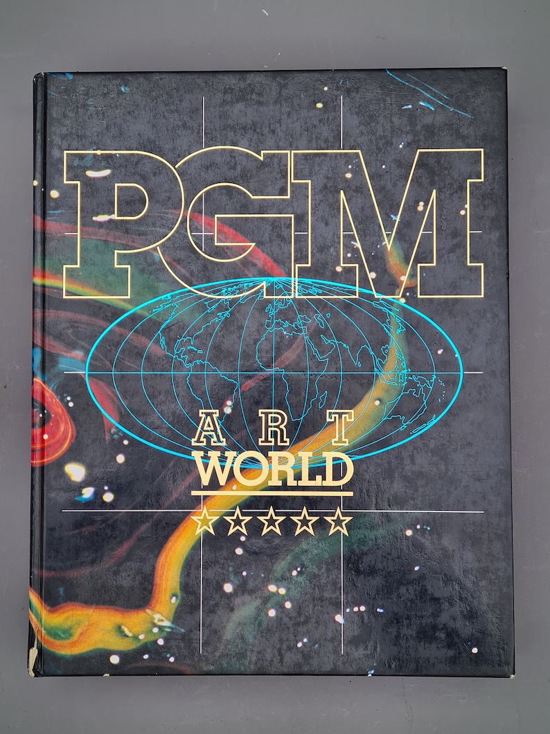 Vintage Art Book "pgm ART World" - 1993 Color Print on Quality Paper - Etsy