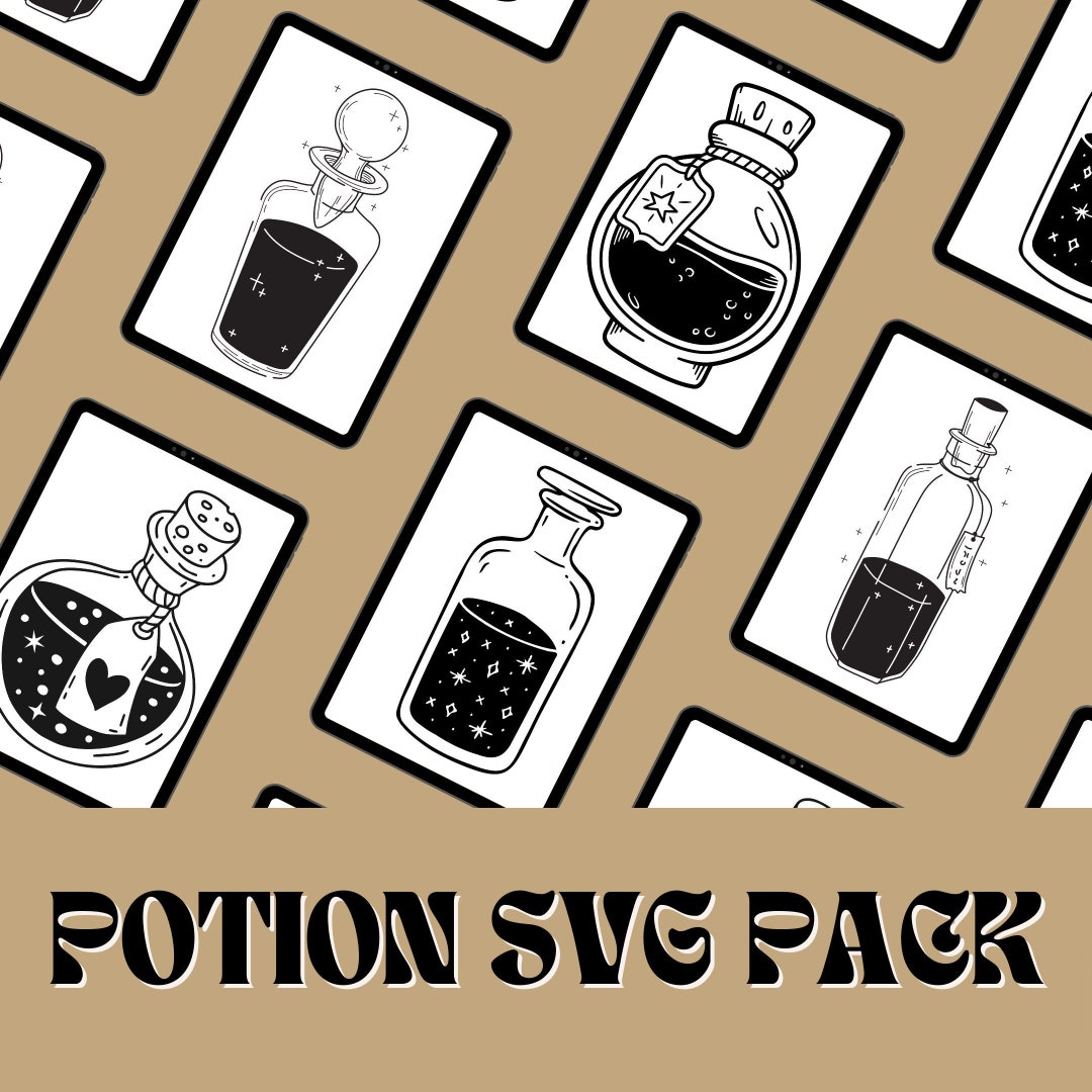Potion SVG 5 Pack - Etsy Canada
