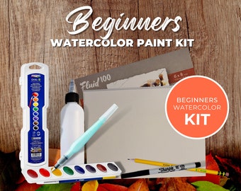 Watercolor Painting Kit for Kids - Etsy