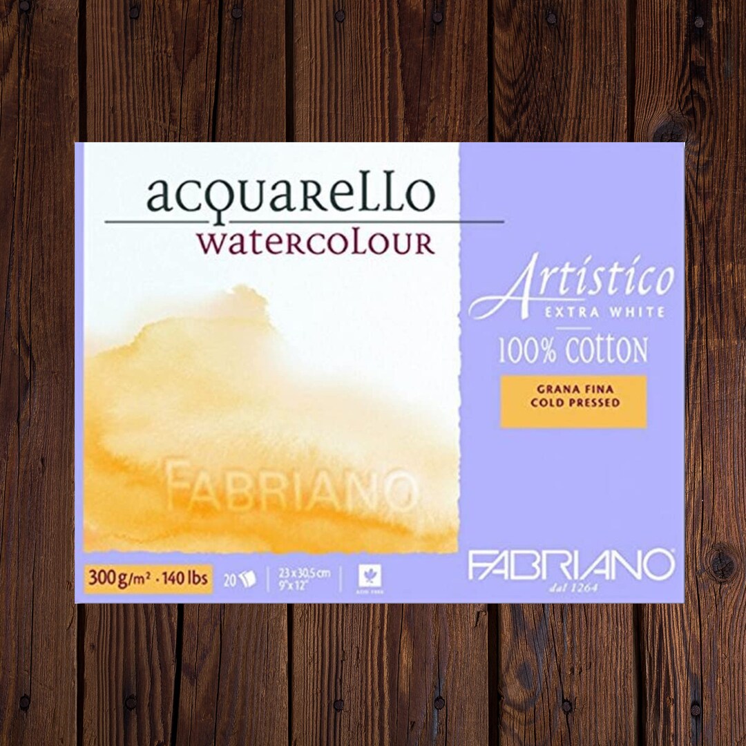 Watercolor Paper-watercolor Paper Block-watercolor Painting-fabriano ...