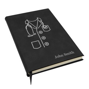 Medical Doctor, Nurse, Healthcare Professional Vegan Leather Journal ...