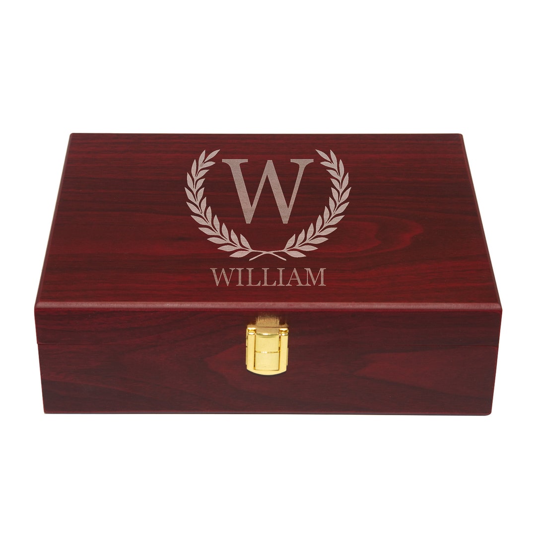 Engraved Wooden Memory Box: Personalized Keepsake Box - Etsy