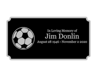 Soccer Name Plate - Etsy