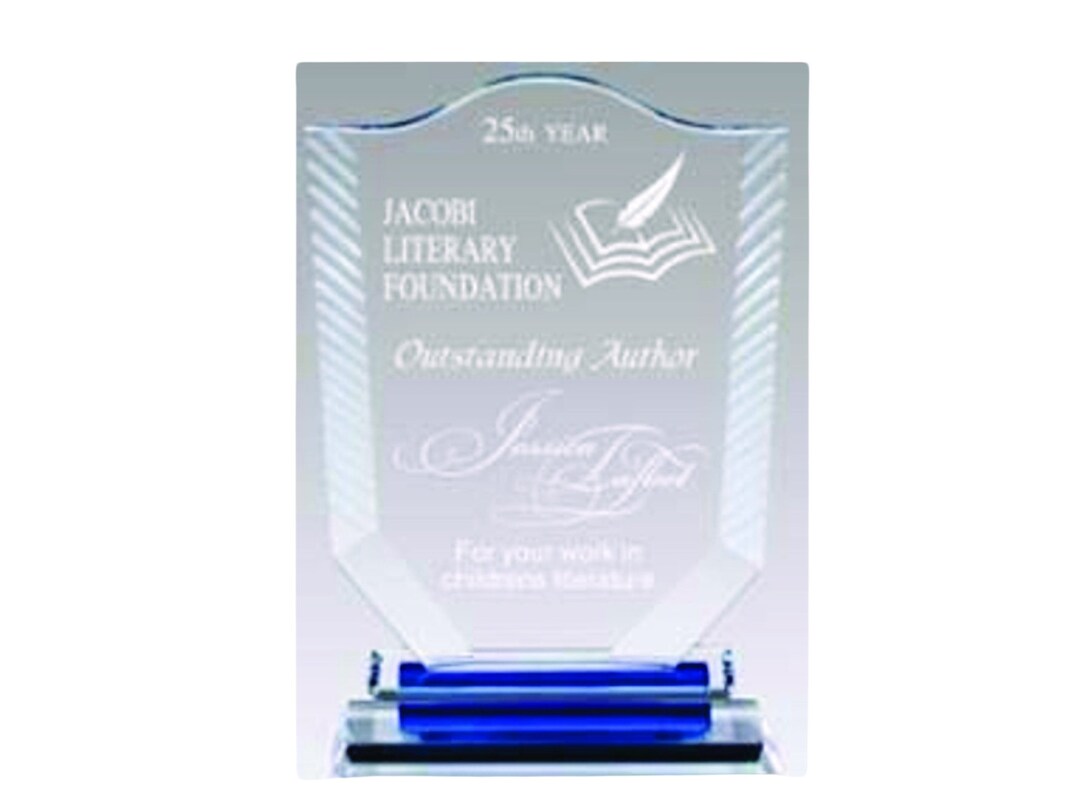 Crystal Award, Achievement, Wedding, Graduation Plaque, Glass Award ...