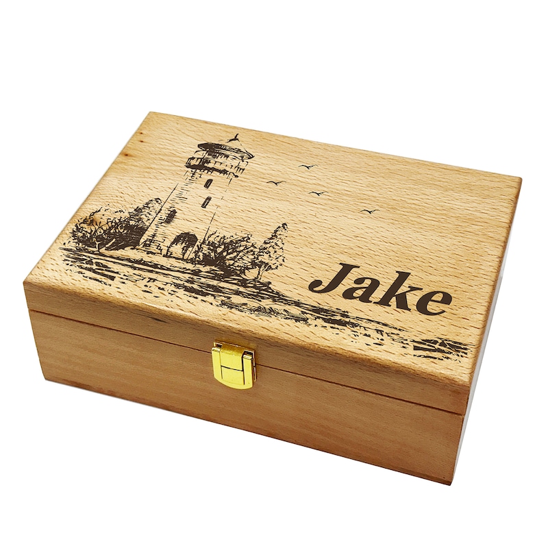 Wooden Memory Box - Etsy