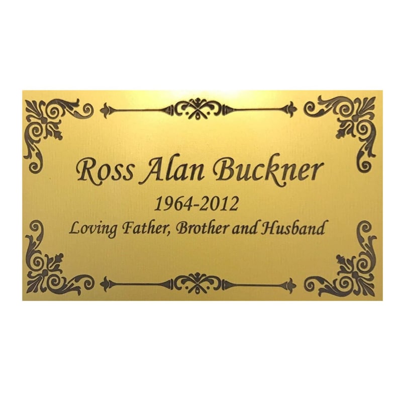 Engraved Plaque - Etsy