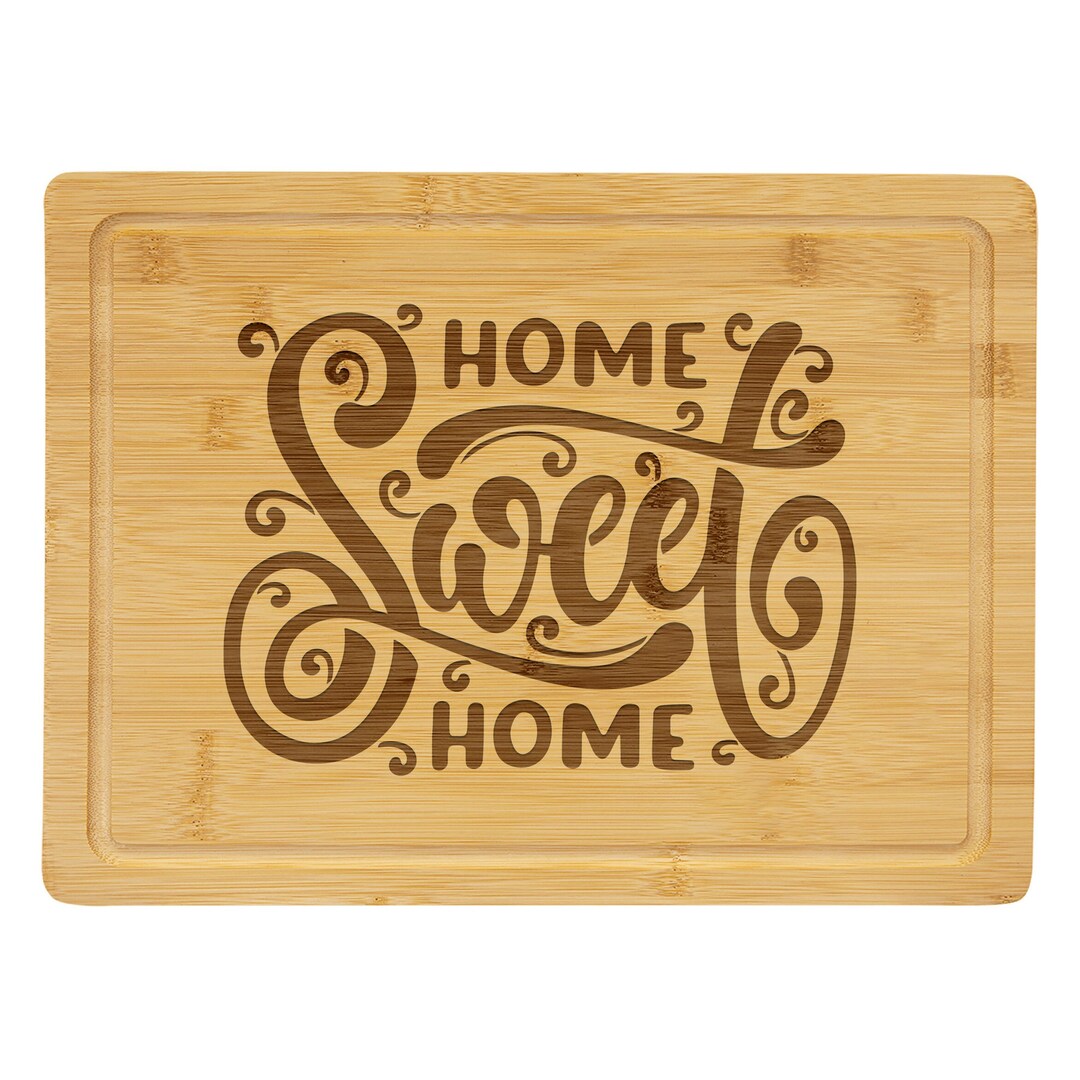 Home Sweet Home Cutting Board, Housewarming Gift, Kitchen Decor, New ...