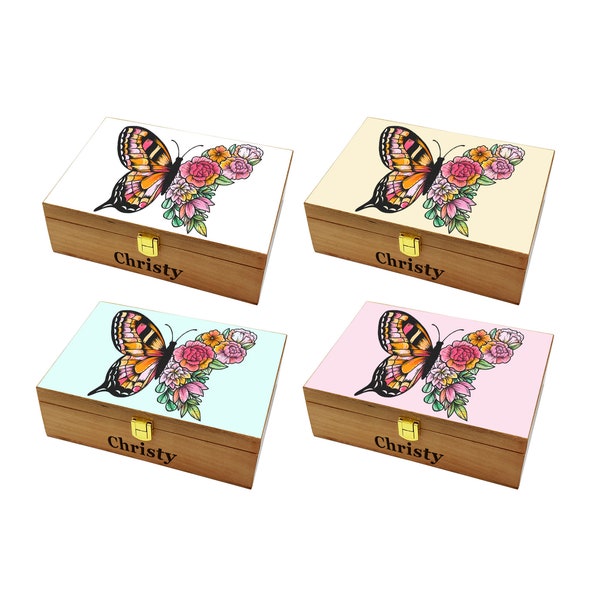 Wooden Memory Box - Etsy