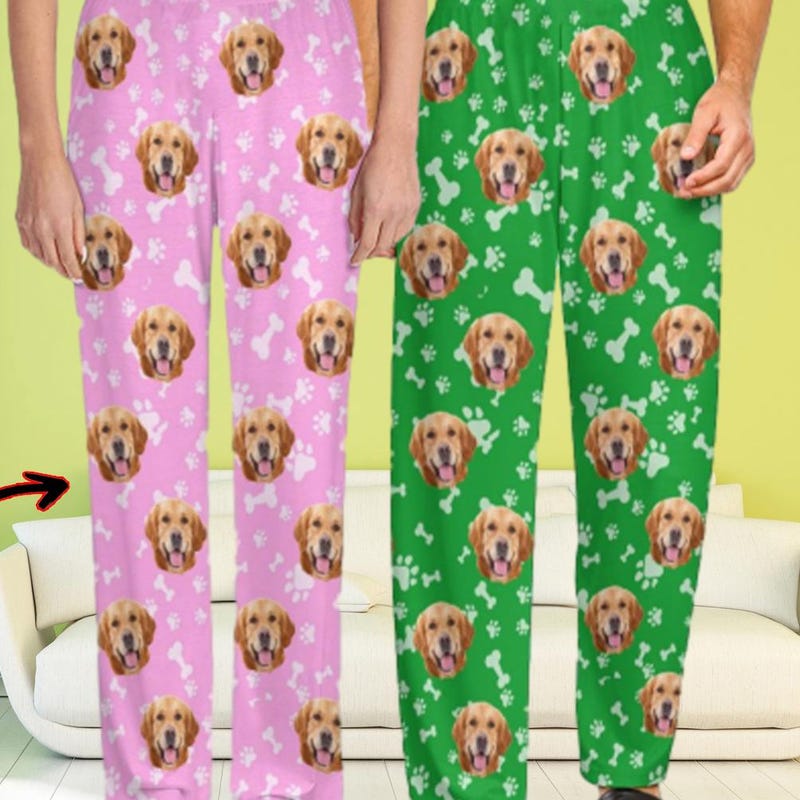 Kids Face on Pants - Etsy
