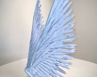 Sky Blue Angel Feather Wings - Etsy