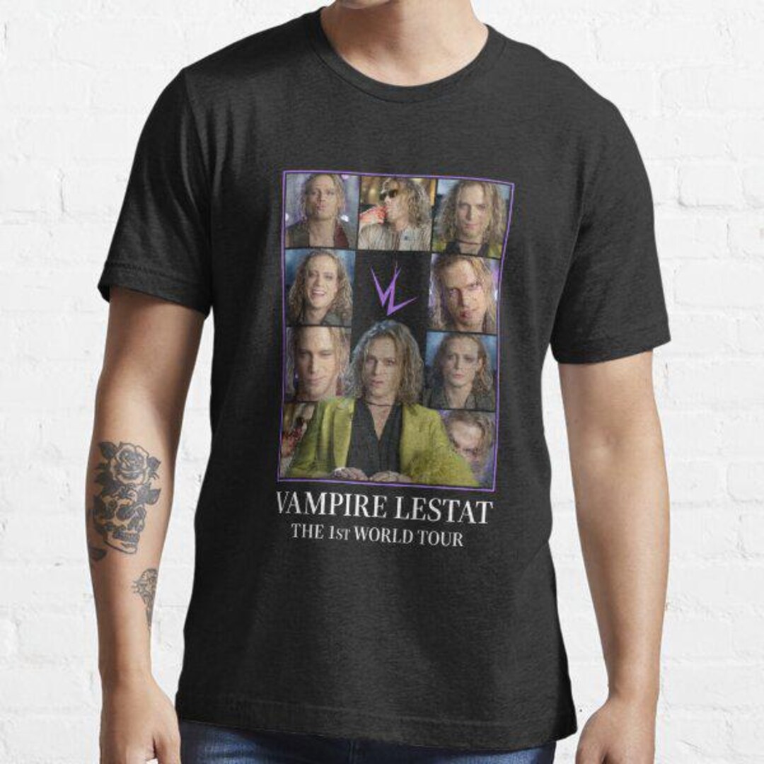 Vampire Lestat Concert Poster 2 T-shirt, Lestat De Lioncourt Shirt ...