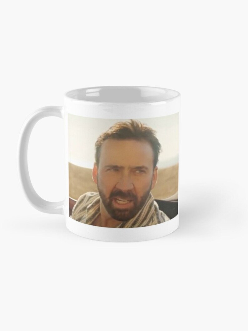 Pedro Pascal and Nicolas Cage Meme Coffee Mug Pedro Pascal - Etsy