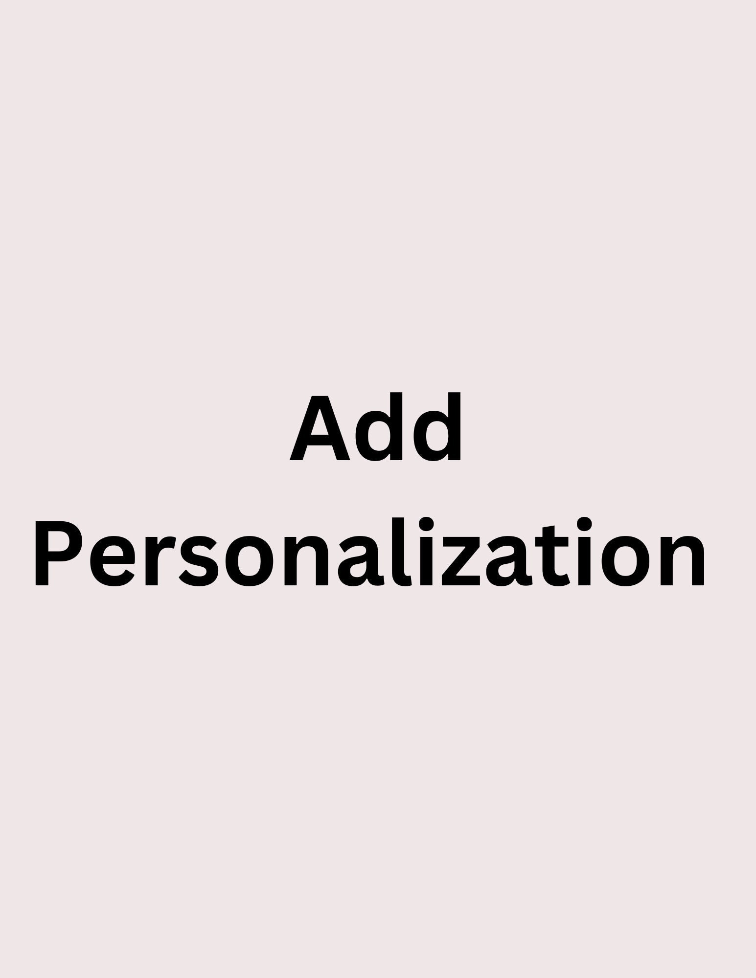 Personalization Listing (add Extra Name/word) - Etsy