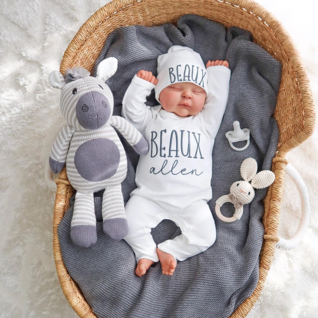 Baby Coming Home Outfit, Personalized Baby Outfit Gift, Baby Apparel ...
