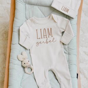 Newborn Welcome Home Outfit, Personalized Baby Gift, Custom Baby ...
