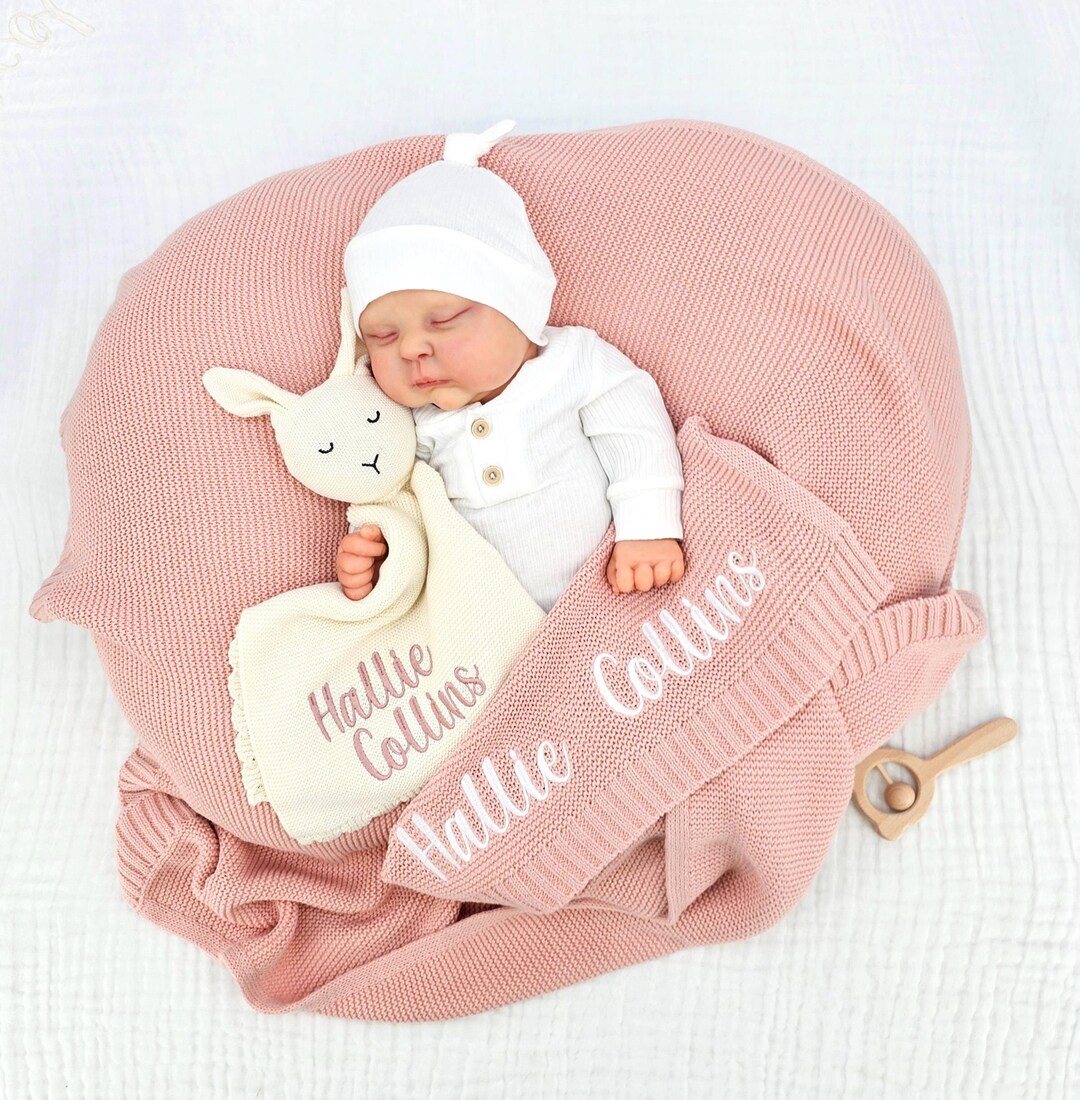 Custom Gift Set 2 Pcs for Baby, Custom Blanket/toy, Baby Gift Blanket ...