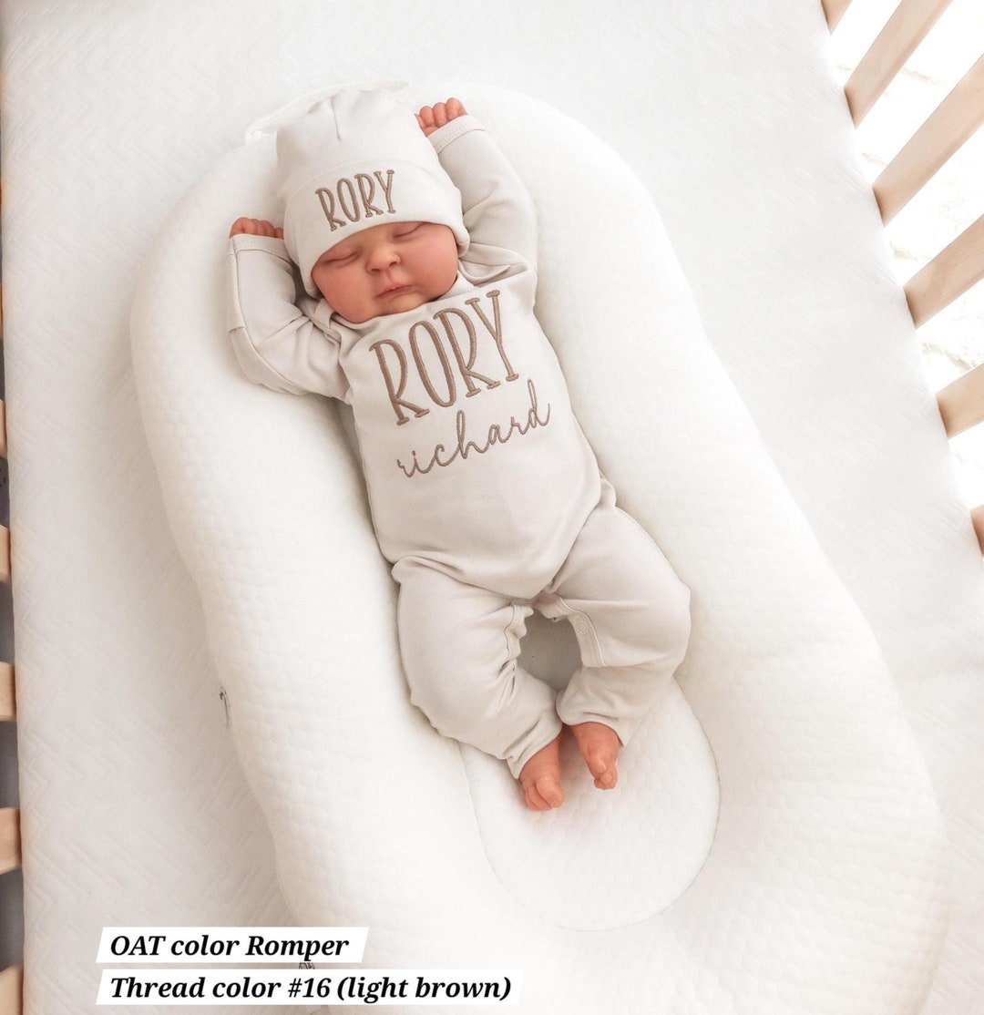 Baby Coming Home Outfit, Personalized Baby Gift, Custom Baby Apparel ...