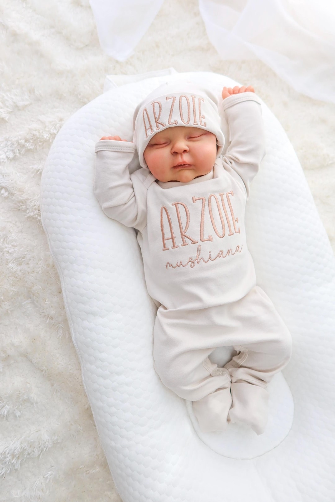 Baby Coming Home Outfit, Personalized Baby Outfit Gift, Baby Apparel ...