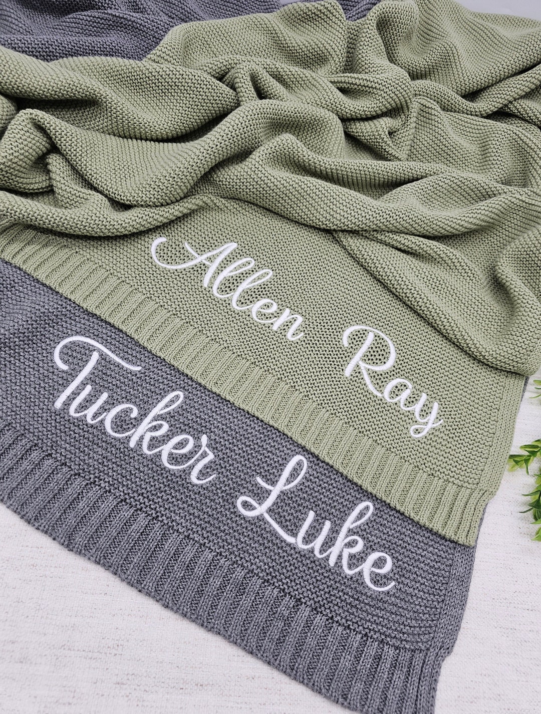Personalized Name Baby Blanket,embroidered Name,stroller Blanket ...