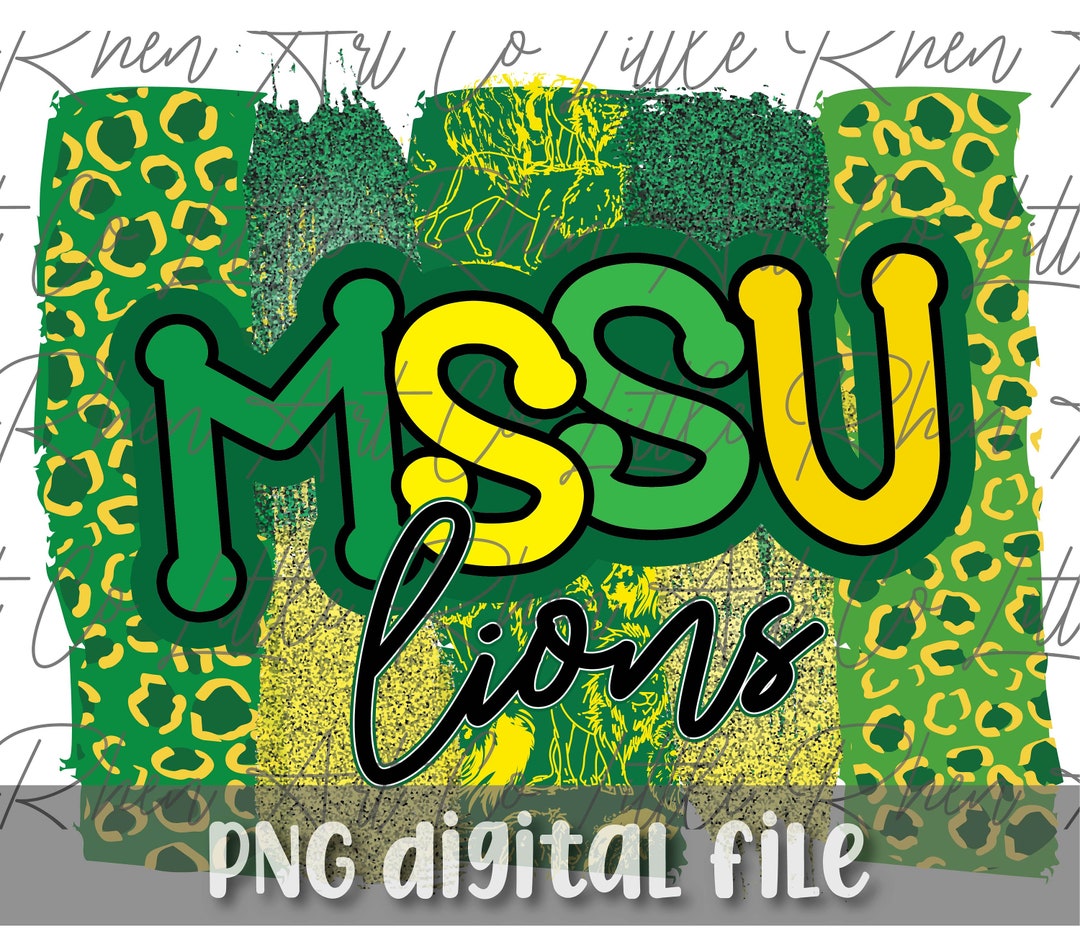 MSSU Missouri Southern State University Lions PNG File College Lions ...