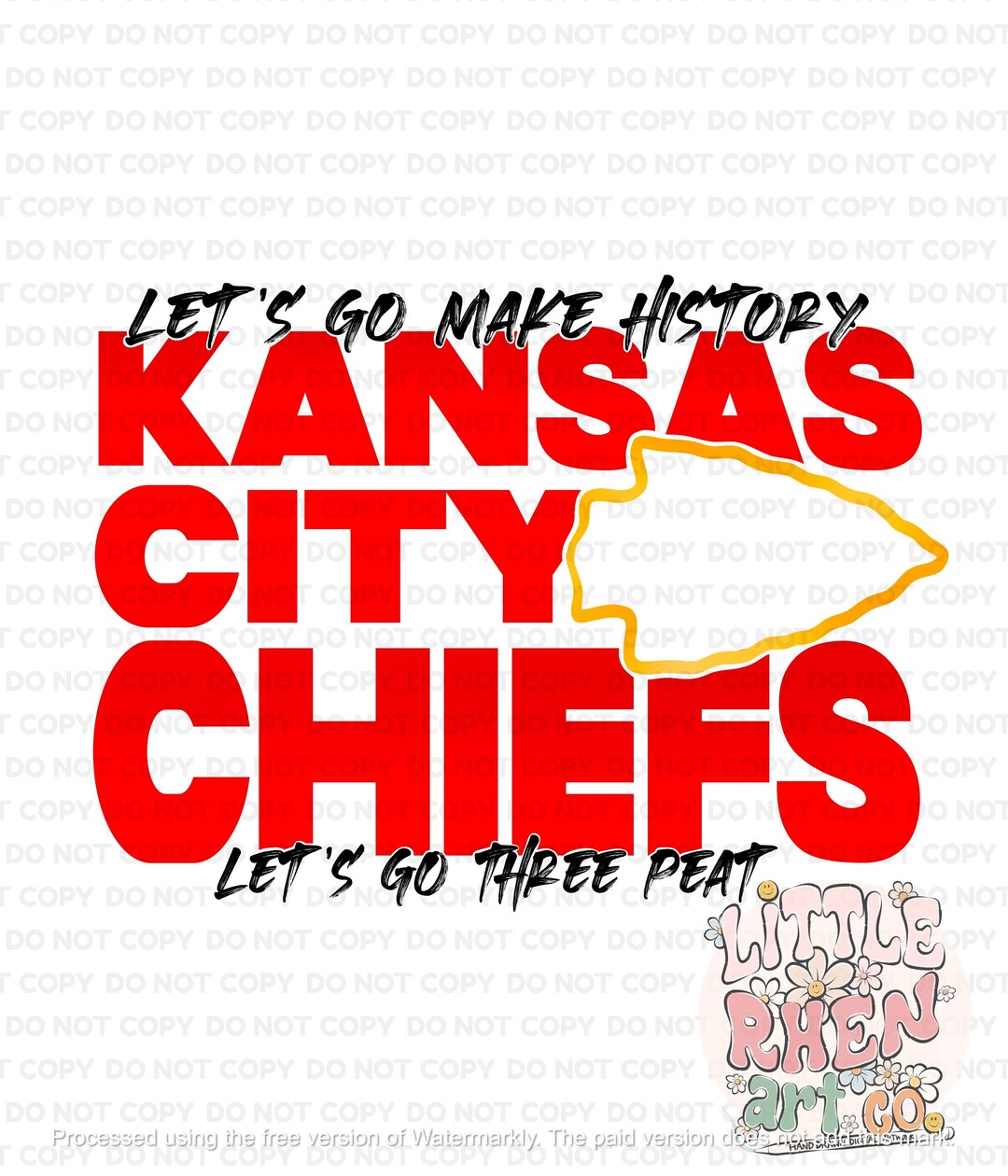 Arrowhead Three Peat KC PNG File -kansas City - Sublimation File ...