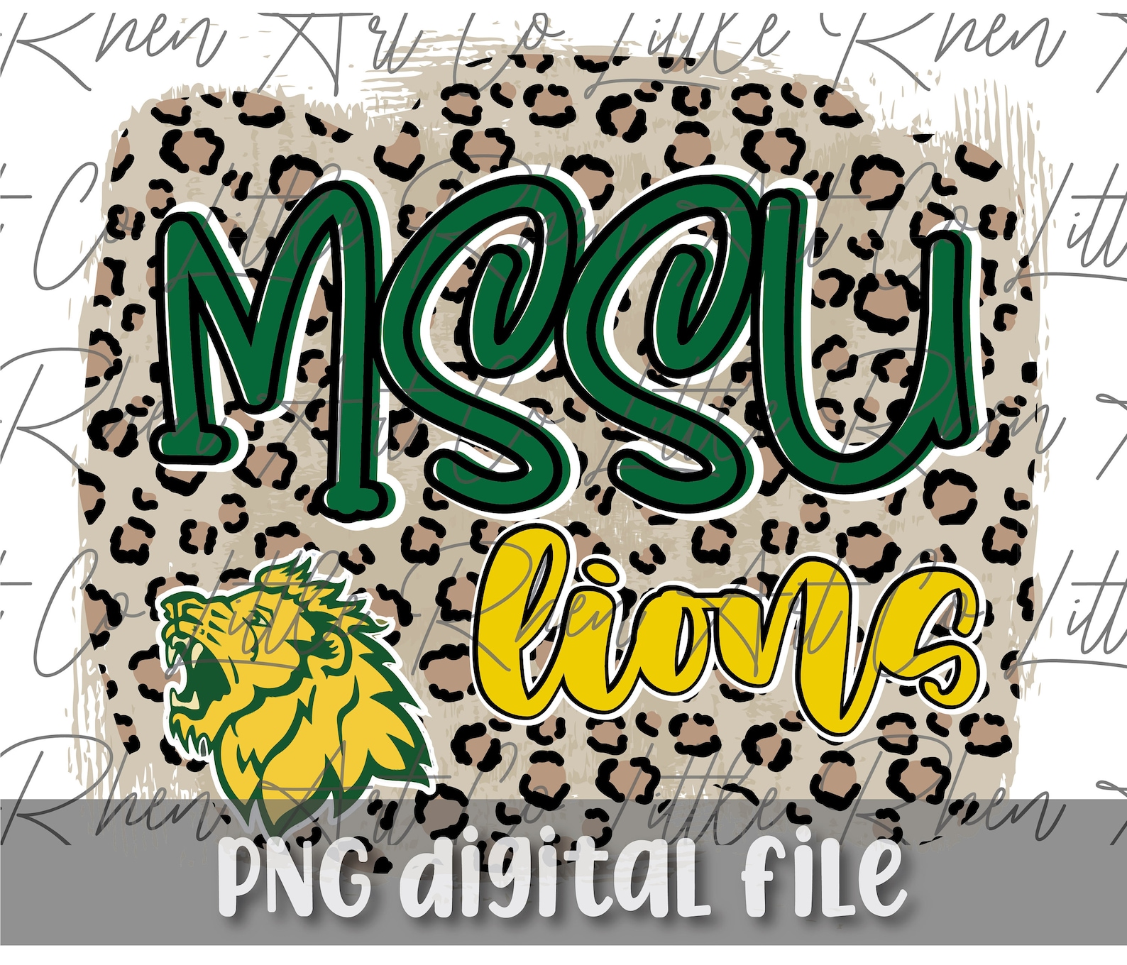 MSSU Missouri Southern State University Lions PNG File - Etsy