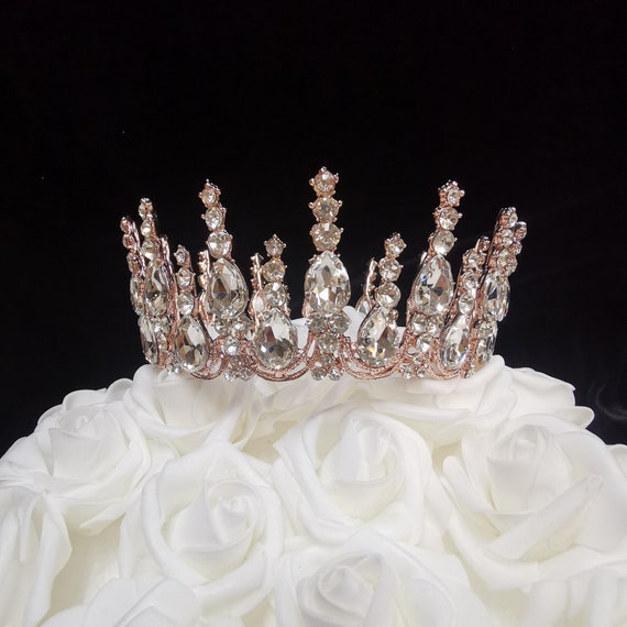 Crystal Rhinestone Crown for Wedding Birthday Bridal Shower - Etsy