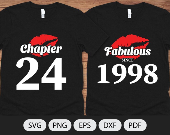 Chapter 54 Fabulous Since Birth Year 1968 SVG File - Etsy