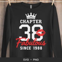 Stepping Into Chapter 41 SVG, 41 Fabulous Since 1981 Svg,41 and ...