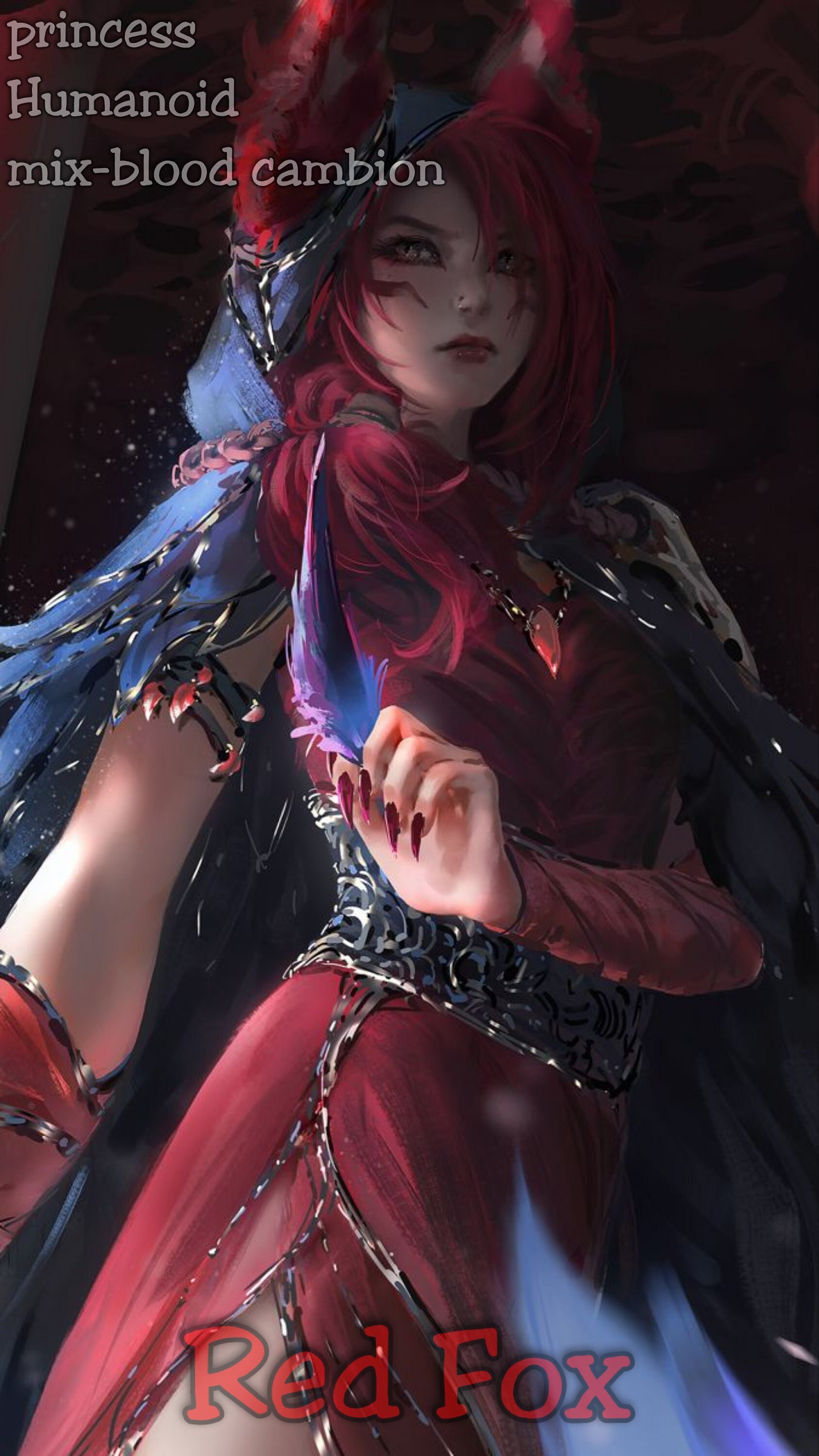 Red Fox Spirit / Spirit Companion / Custom Conjure | Etsy