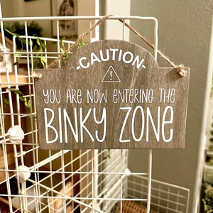 Grey Small Wooden Hanging Quote Sign Decor for Small Pets/bunny/rabbit ...