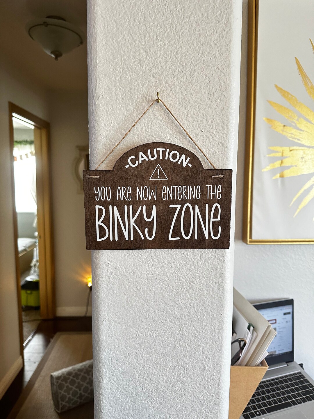 Brown Small Wooden Hanging Quote Sign Decor for Small Pets/bunny/rabbit ...