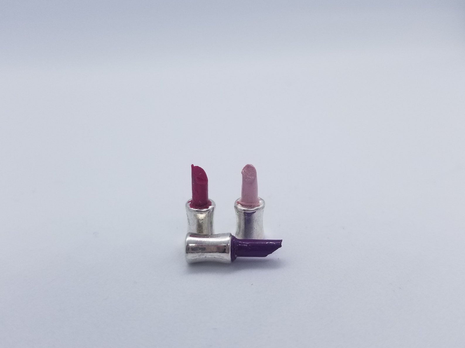 Miniature Lipstick set of 2 - Etsy