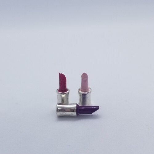 Miniature Lipstick set of 2 - Etsy