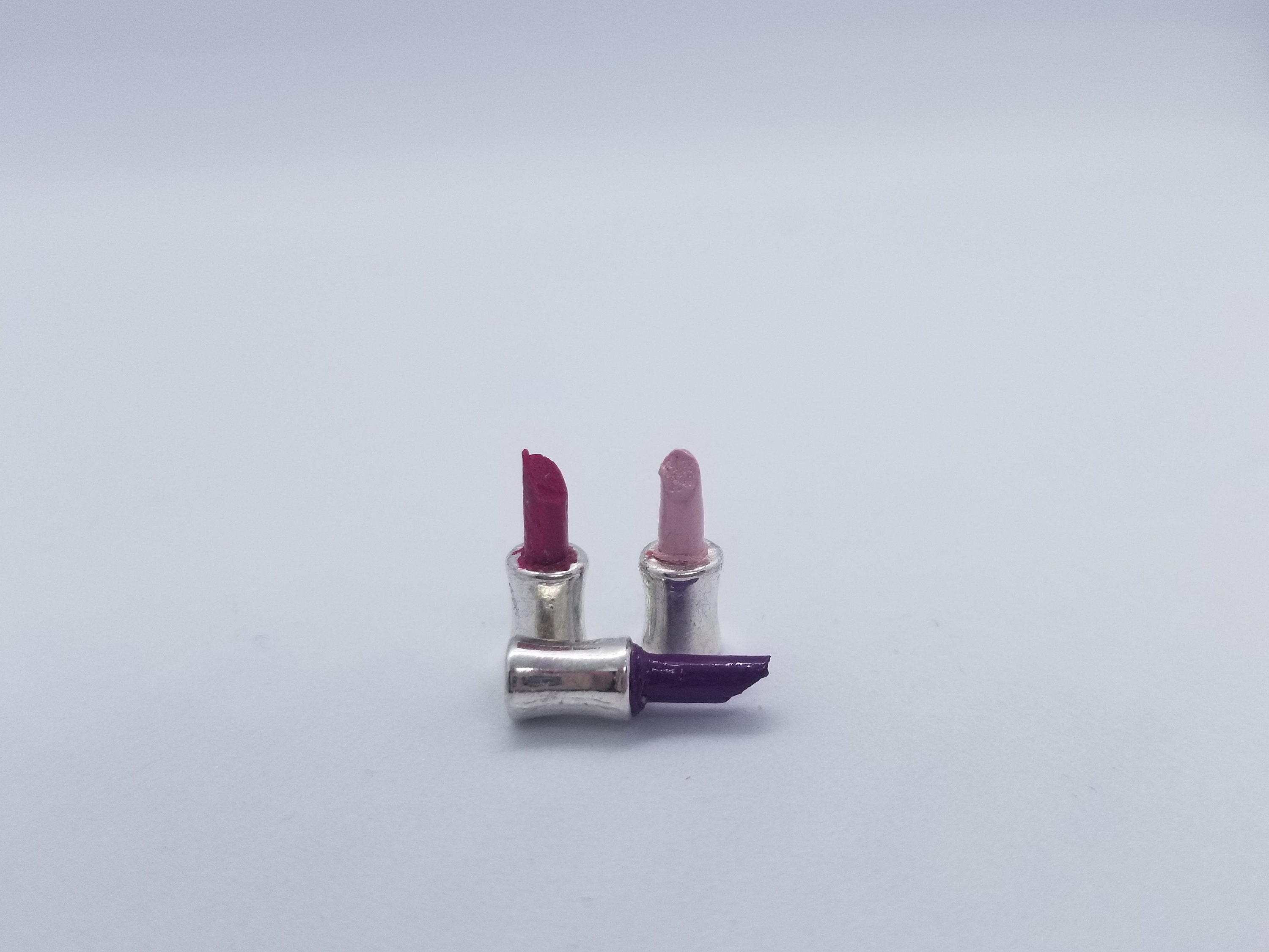 Miniature Lipstick set of 2 - Etsy