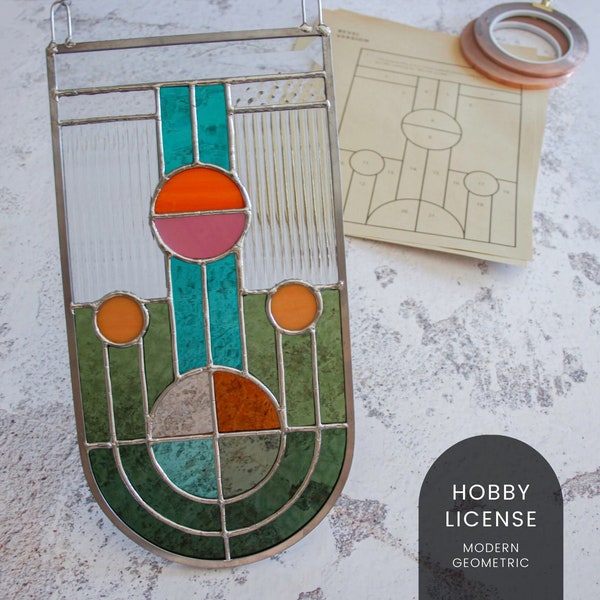 Modern Stained Glass - Etsy