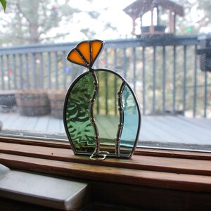 PATTERNS • Floral Cactus Stained Glass Patterns • Digital Download ...