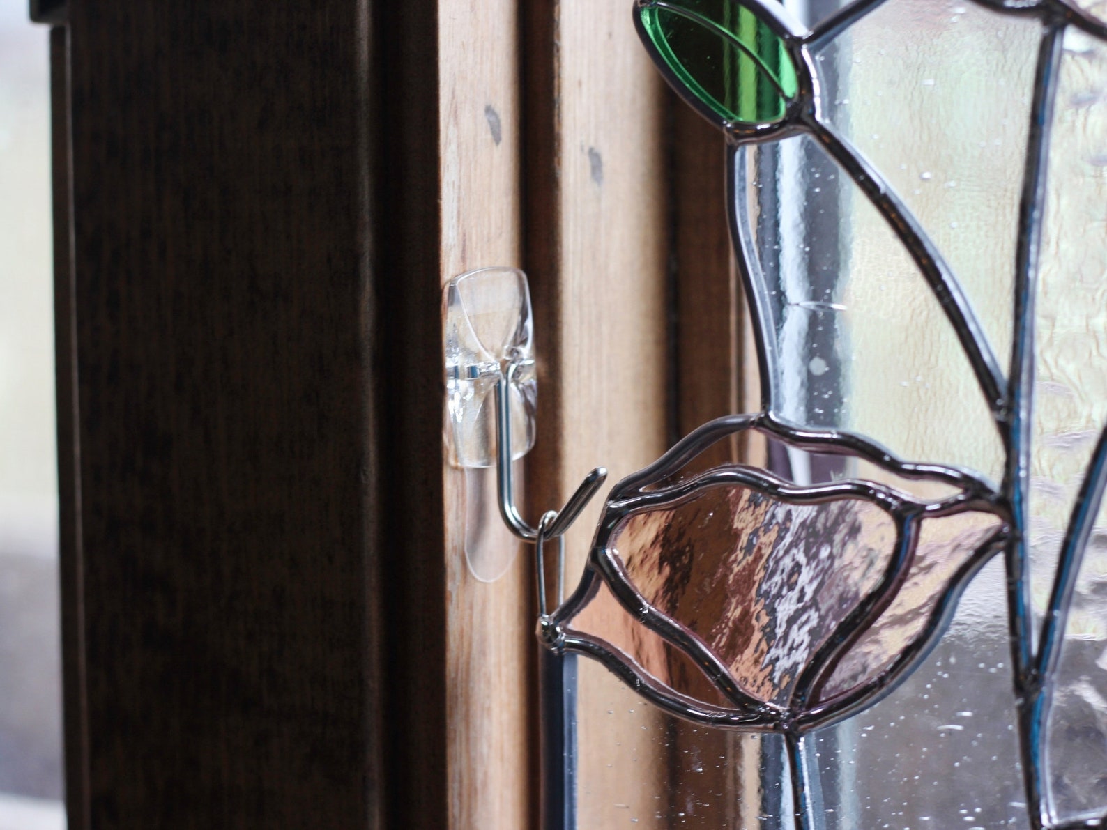 PATTERNS Poppy Flower Stained Glass Panel Patterns Digital - Etsy