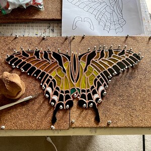 PATTERN • Swallowtail Butterfly Stained Glass Patterns • Digital ...