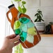 PATTERNS• Beer Growler With Hops Stained Glass Pattern • Digital ...